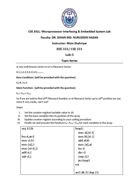 Lab 5 Pdf Systems Engineering Computer Programming