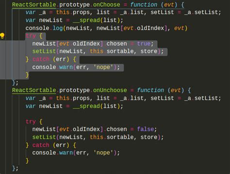 Cannot Set Property Chosen Of Undefined Issue 159 SortableJS