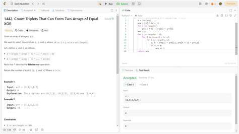 Completed A Coding Challenge On Xor Nitish Paspuleti Posted On The Topic Linkedin