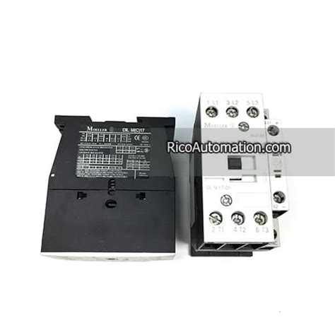 Eaton Moeller Series Dilm17 01 24 27vdc Contactor For Motors Industrial Automation