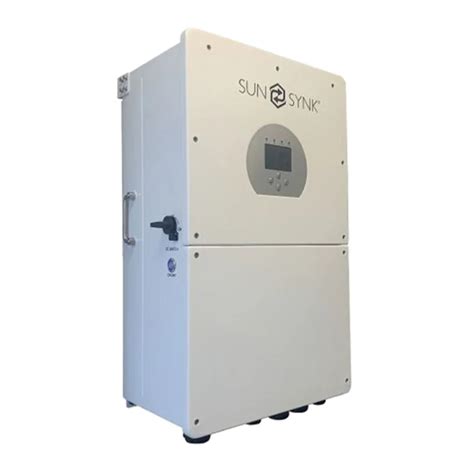 Sunsynk Max User Manual Pdf Download Manualslib