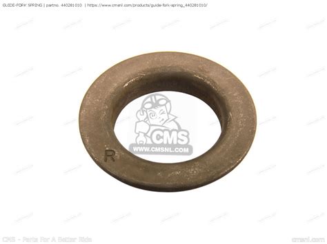 440281010 Guide Fork Spring Kawasaki Buy The 44028 1010 At Cmsnl