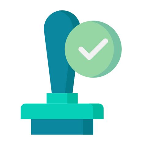 승인 아이콘 Generic Flat