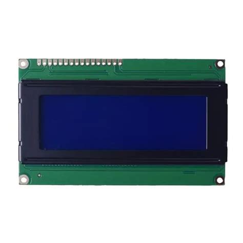 20x4 Character Lcd Module Yellowgrayblue Backlight With Mcu