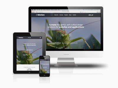 Motion Joomla Parallax Effect Template T Framework