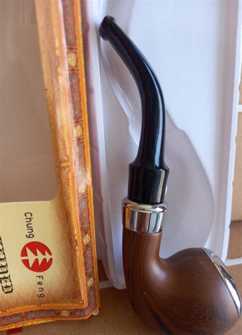 ByAlcan Startpijp Houten Pijp Acryl Body Metalen Mondstuk