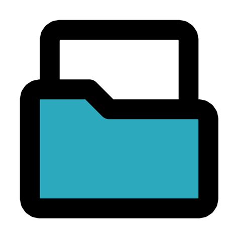 File Folder Vector SVG Icon SVG Repo