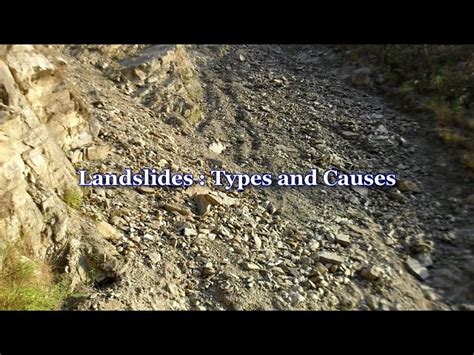 Causes Of Landslides