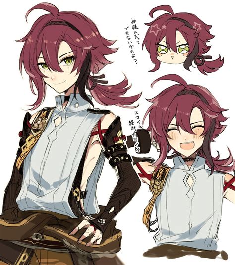 Shikanoin Heizou Genshin Impact Drawn By Ryu Genshin Danbooru