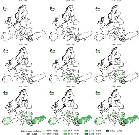Spatial And Temporal Evolution Of Lateral Force Coefficients Across Download Scientific Diagram