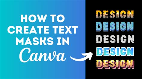 How To Create A Text Mask In Canva Using Letter Frames