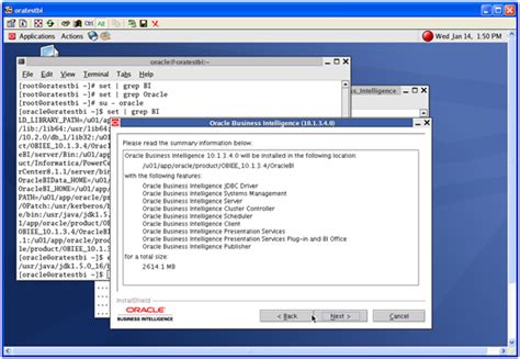 OBIEE INSTALLATION OF OBIEE IN LINUX