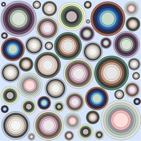 Abstract Colorful Circle Seamless Pattern Background Texture 14890081 Vector Art At Vecteezy
