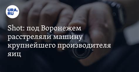 Под Воронежем расстреляли машину крупнейшего производителя яиц