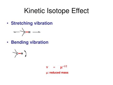 Ppt Chapter 2 Linear Free Energy Relationship And Kinetic Isotope