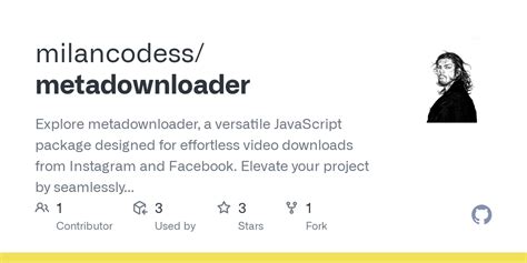 Github Milancodessmetadownloader Explore Metadownloader A