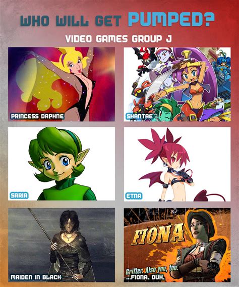 Rule34tuesdays Video Games Group J By Moxydoxy On Deviantart