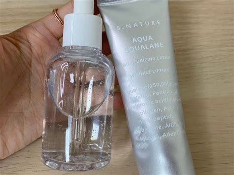 올리브영1위 수분천재크림 에스네이처 아쿠아 스쿠알란 수분크림 And 진정천재세럼 후기 네이버 블로그