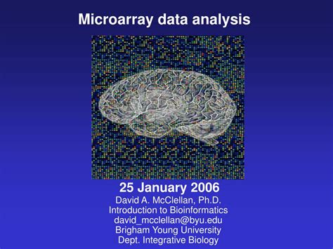 PPT Microarray Data Analysis PowerPoint Presentation Free Download ID 640868