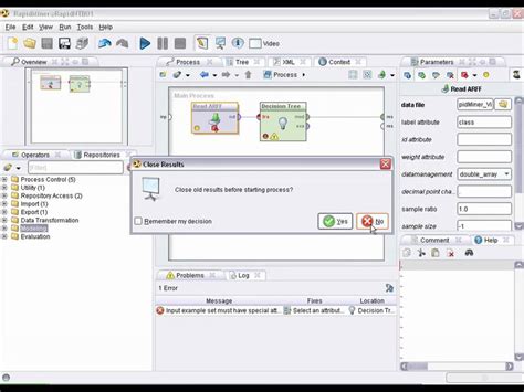 Gui Advanced Of Rapidminer Youtube