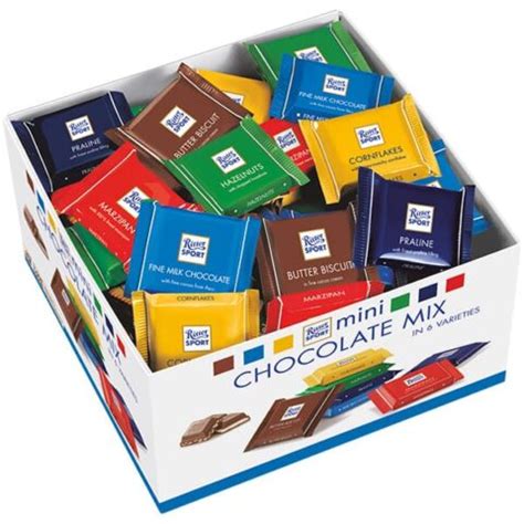 Ritter SPORT Mini-Ritter 16.7g – 84er Pack | Chocolat-Shop.ch