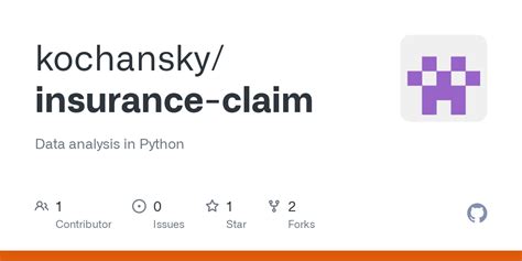 Github Kochansky Insurance Claim Data Analysis In Python