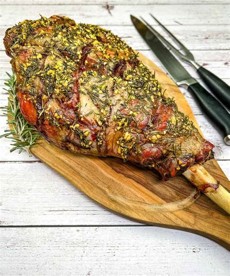 Traeger Smoked Leg Of Lamb Recipe Cart Recipe Cart