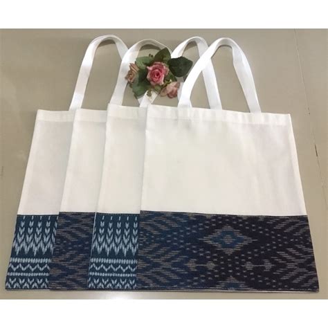 ของชำร่วย ของที่ระลึก ของขวัญปีใหม งานแต่ง งานบวช งานศพ กระเป๋าผ้าลดโลกร้อนต่อผ้าทอพื้นเมืองสวย