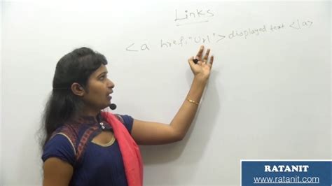 Html Tutorial Html Links Part 11 Ratan It By Binesha Youtube