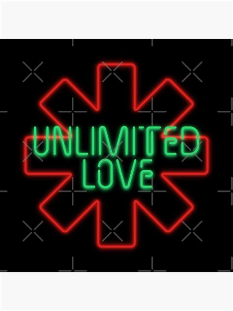 Unlimited Love Red Hot Chili Peppers Poster For Sale By Leanomis Redbubble