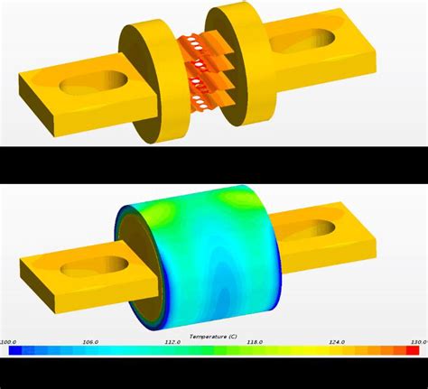Contours Of Temperature In The Fuse For An Input Constant Current Of Download Scientific
