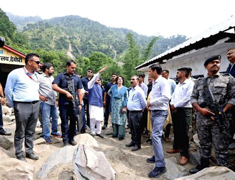 Aicc General Secretary Priyanka Gandhi Vadra And Himachal Pradesh Chief