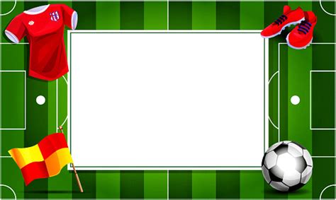 팀 경쟁 스포츠 및 승리의 개념 텍스트를위한 공간이있는 축구 경기장의 배경에 만화 스타일의 스포츠 축구 장비 축구에 대한 스톡 벡터 아트 및 기타 이미지 Istock