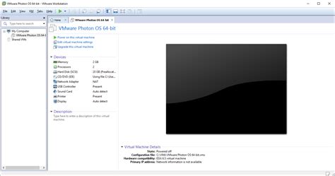 Building A Vm With Vmware Photon Os