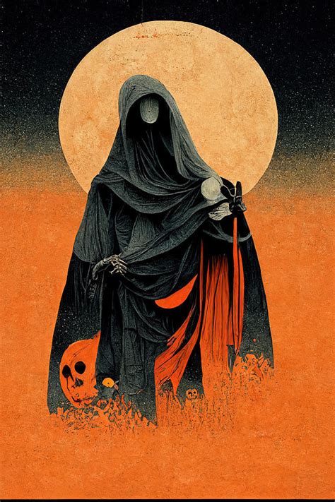 The Grim Reaper Digital Art By David Ruiz Fine Art America