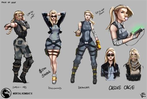 Cassie Cage By Vitaminchin On Deviantart Videojuegos Poder Femenino Video Juego