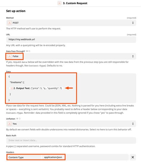 How To Send Line Itemsarrays In Webhooks By Zapier Zapier Community
