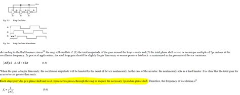 Oscillating Frequency Of Ring Oscillator Electrical Engineering Stack Exchange
