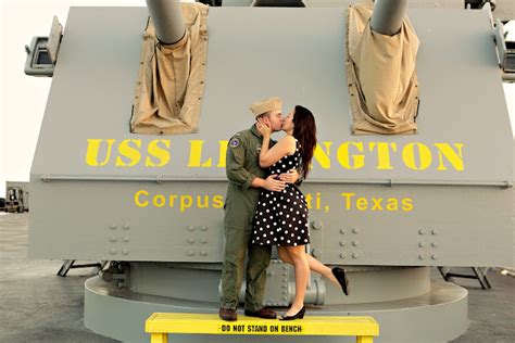 Johnny Josie S Uss Lexington Engagement Katherineophoto