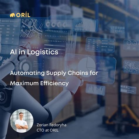 Oril On Linkedin Logistics Ai Softwaredevelopment