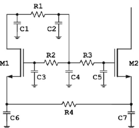 The Netlist After Extraction Download Scientific Diagram