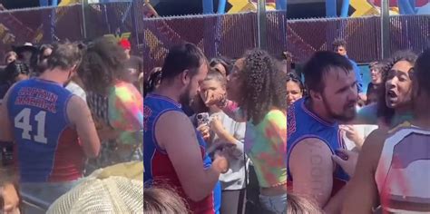 Woman Yells At Man Who Took Pictures Of Her Daughter In Amusement Park Line Yourtango