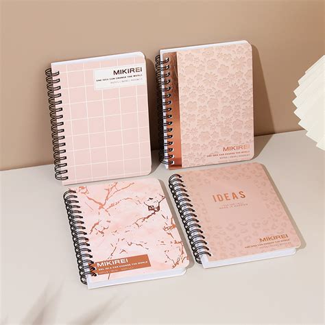 Pink Words A Spiral Notebook Sheets XimiVogue Malta