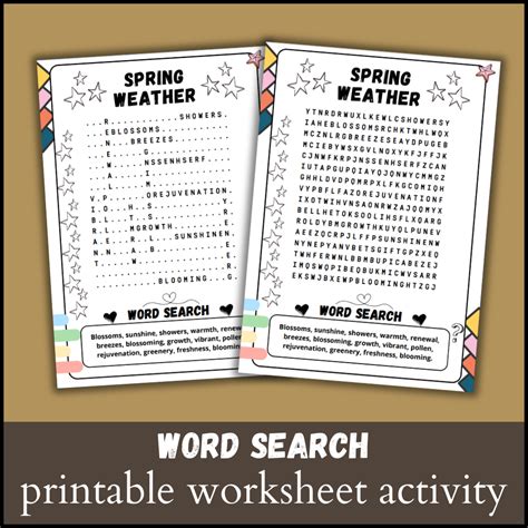 Thunderstorm Word Search Puzzle Worksheet Activity Made By Teachers