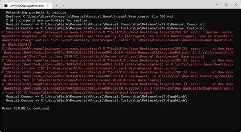 Wasm Aot No Longer Builds With Latest Uno Bits · Unoplatform Uno · Discussion 10485 · Github