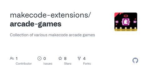 Github Makecode Extensions Arcade Games Collection Of Various Makecode Arcade Games