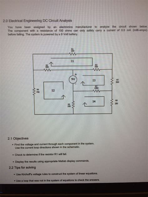 Solved Electrical Engineering DC Circuit Analysis You Chegg