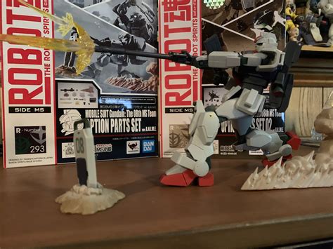 Gundam Robot Spirits The 08th Ms Team Option Parts Sets 1 And 2 Ver A N I M E The