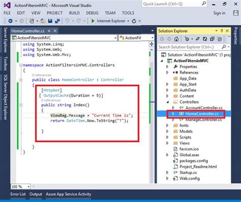 Filters In Asp Net Mvc