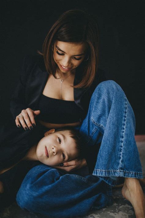 Фотосессия мама и сын Fotografia De Mãe E Filha Retrato De Mãe